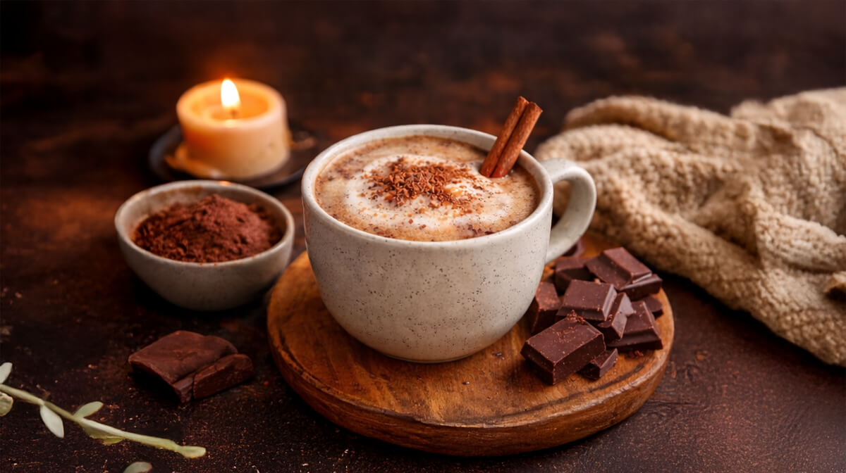 Cacao caliente natural | Receta fácil - Kau Cacao
